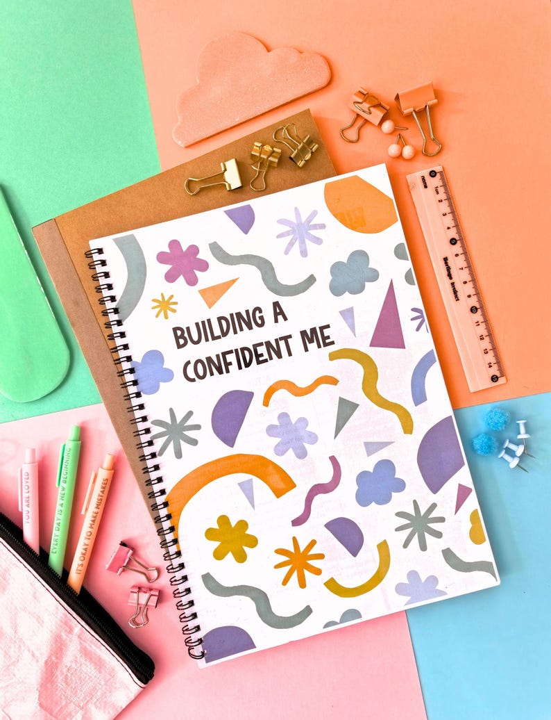 Teen Mental Health Self-esteem Workbook and Worksheets for School ...