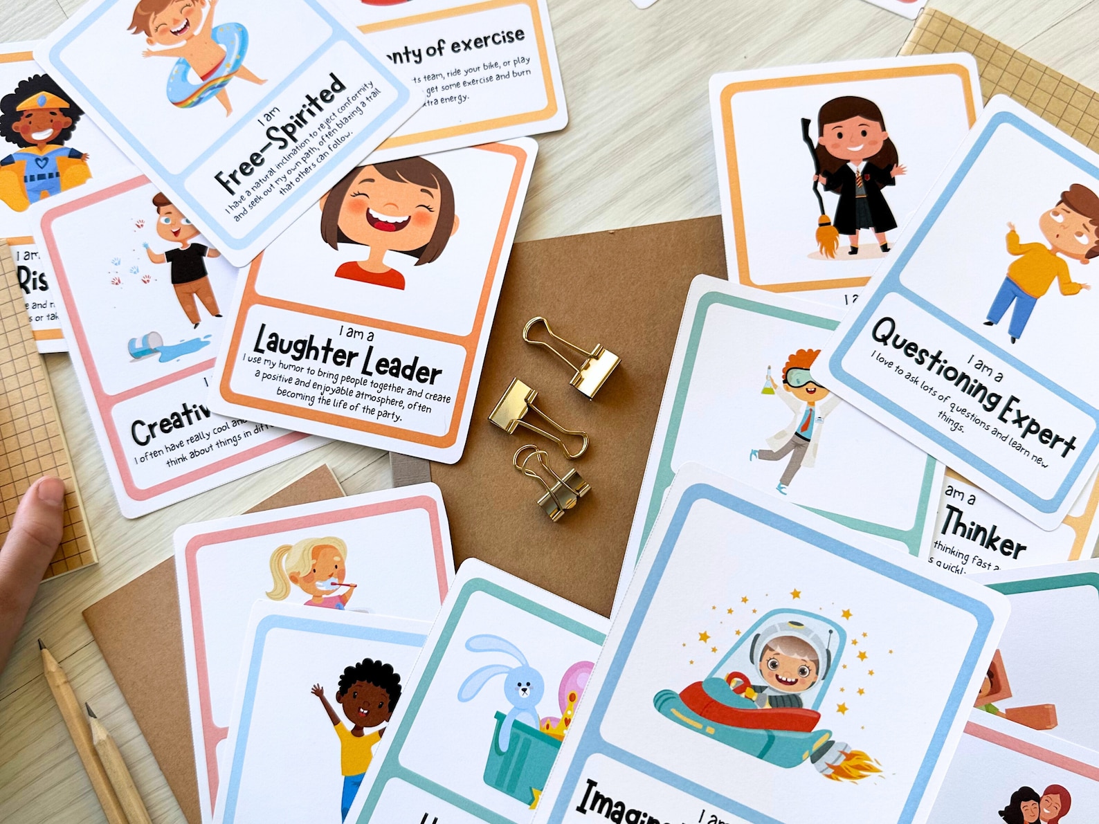 ADHD Superpower Coping Skill Affirmation Flashcards, Executive ...