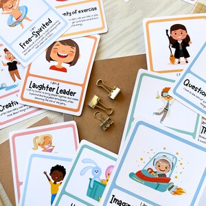 ADHD Superpower Coping Skill Affirmation Flashcards, Executive ...