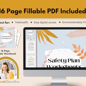 Crisis Safety Plan, Counseling Worksheets, PTSD Trauma Triggers ...