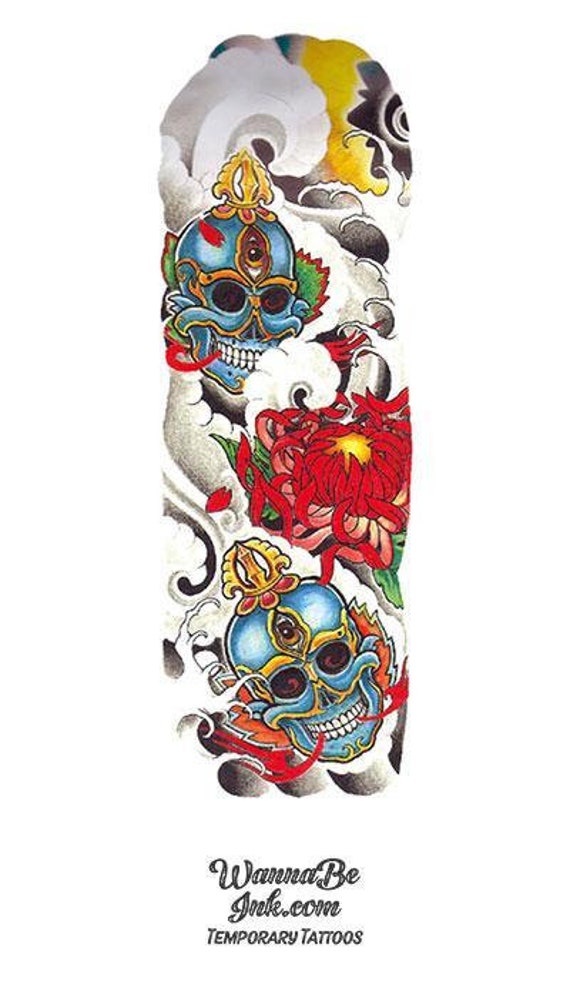Teschi Colorati Tattoos