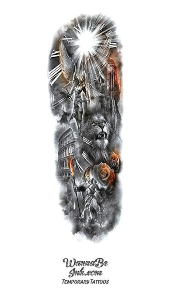 Gladiator Angel Tattoo