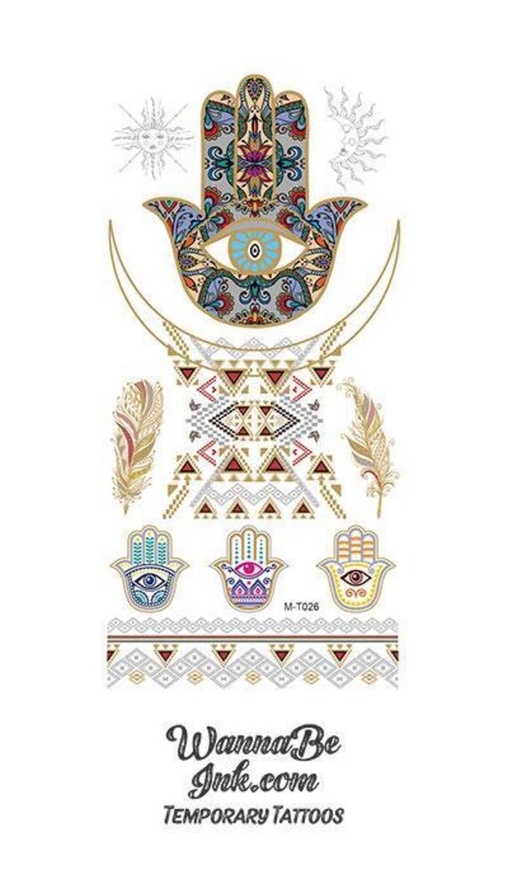 Hamsa Tattoo Color