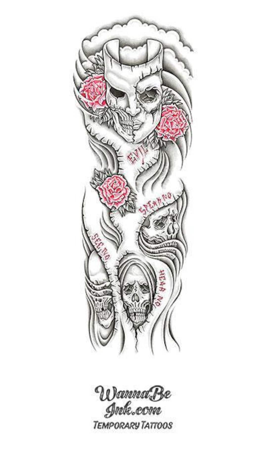 Evil Drawings Tattoos