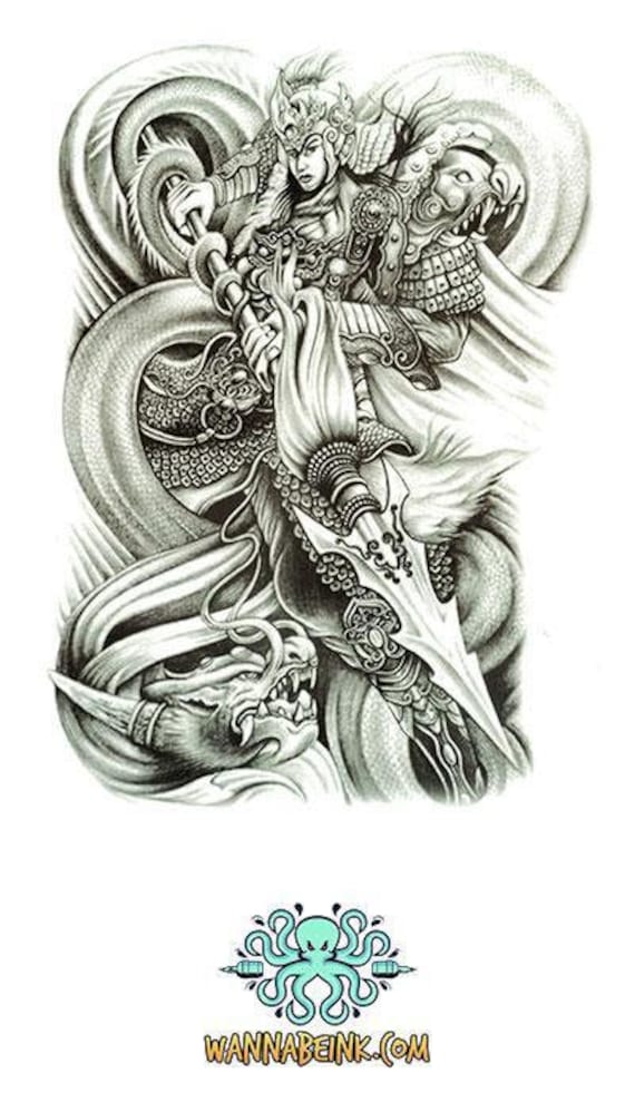 Samurai Princess Tattoos