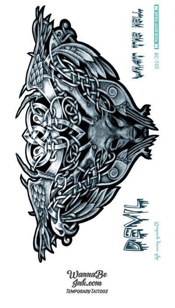 Blue celtic tattoos | Orangetattooshop.com