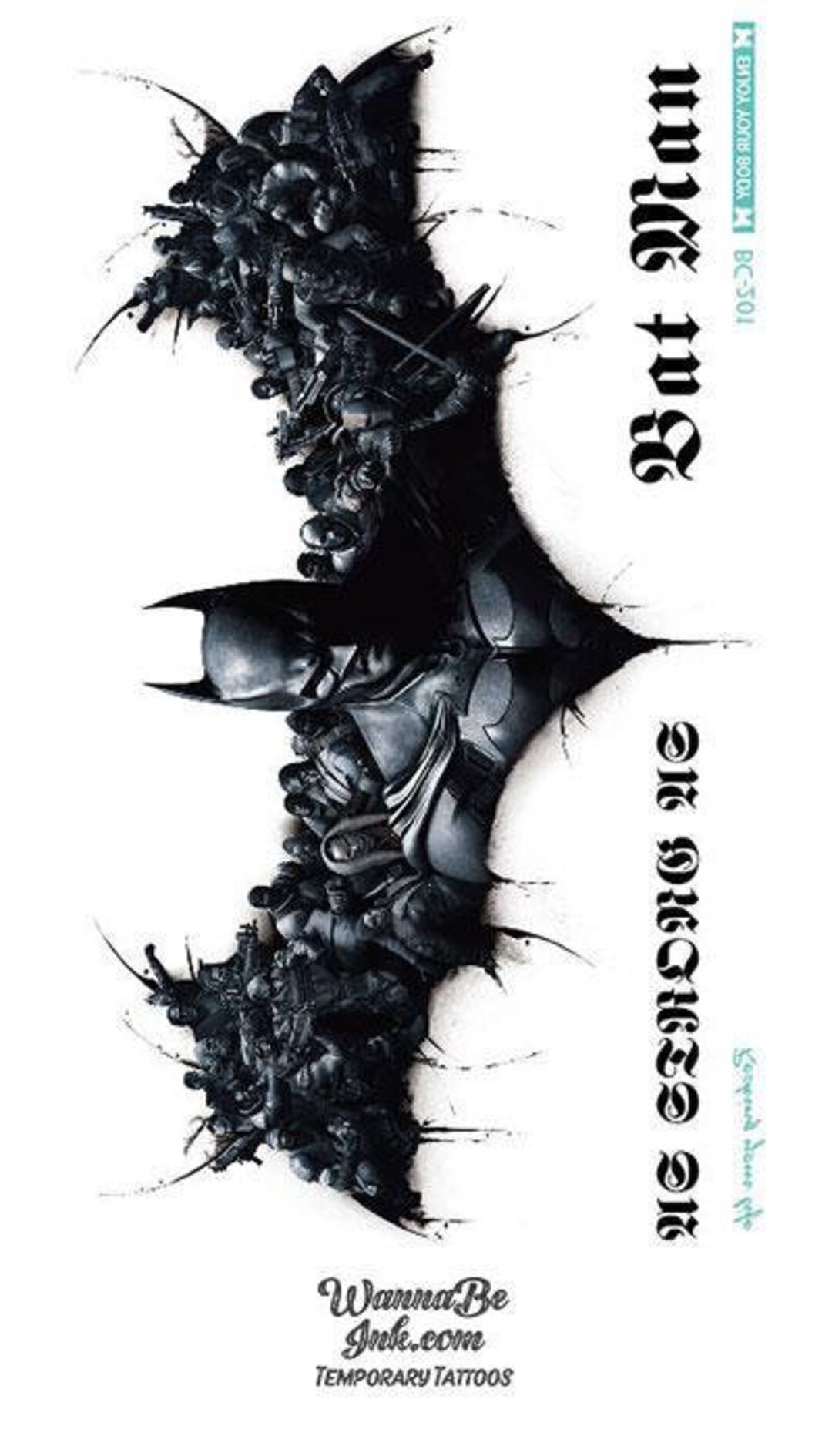 Batman Chest Tattoo Designs