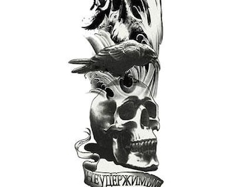 Russian Temporary Tattoos - Etsy