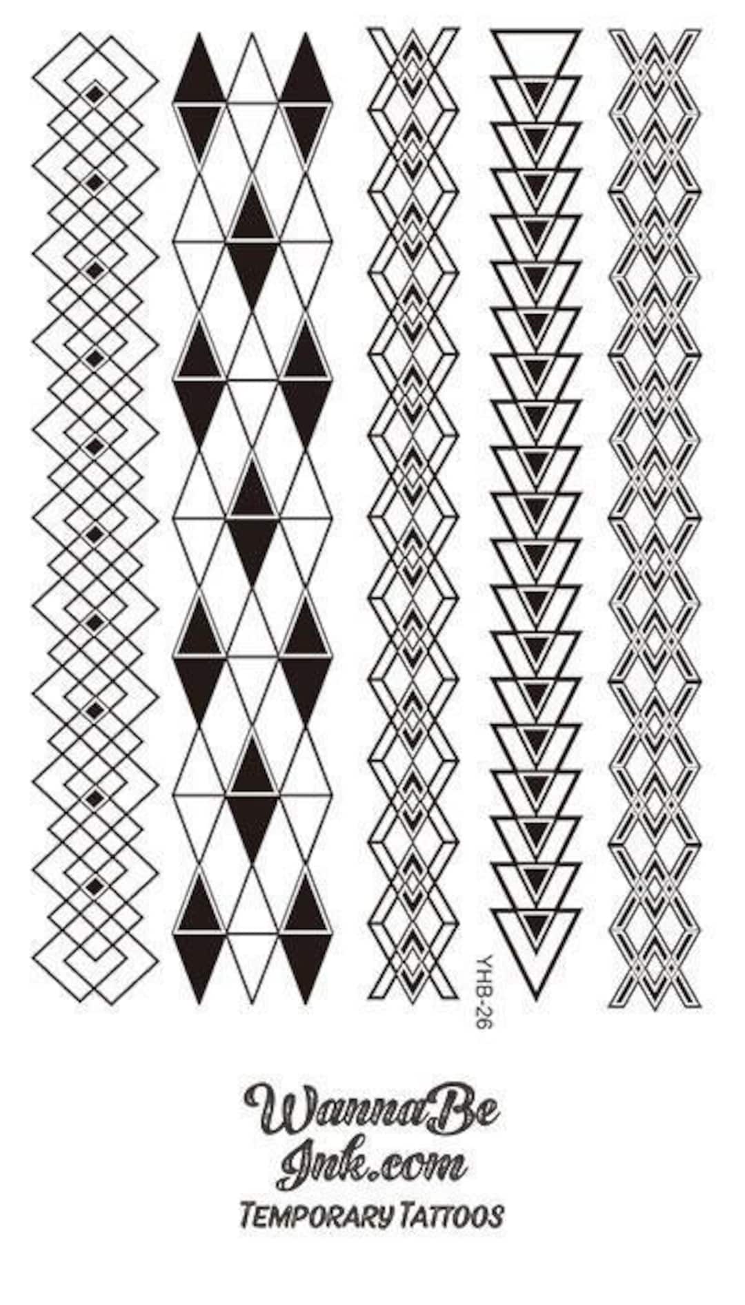 Triangle Pattern Tattoo