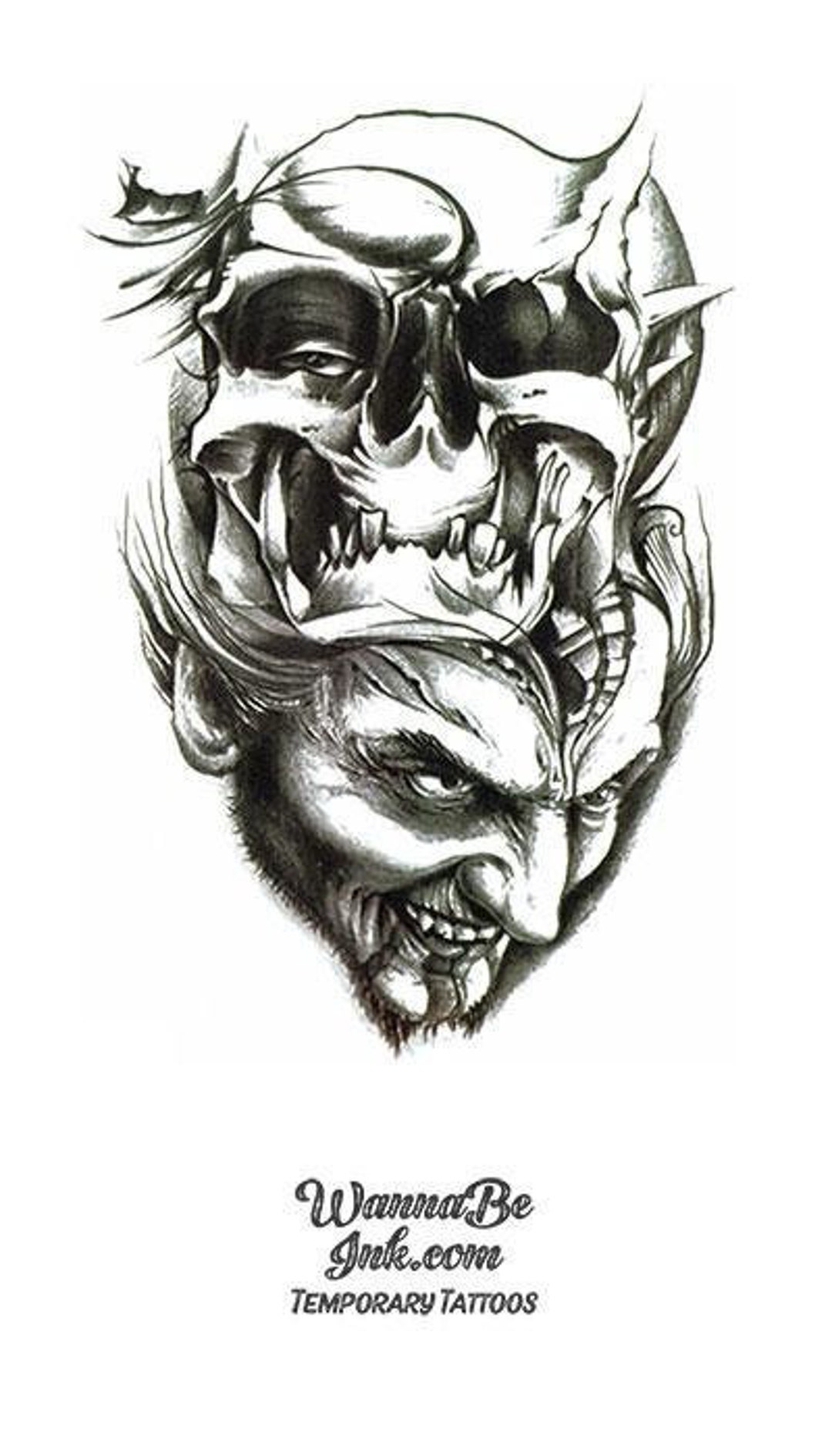 Devil Head Tattoo