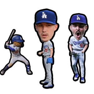 MLB Big Head Stickers - Etsy