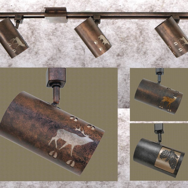 Rustic Track Lighting - Etsy