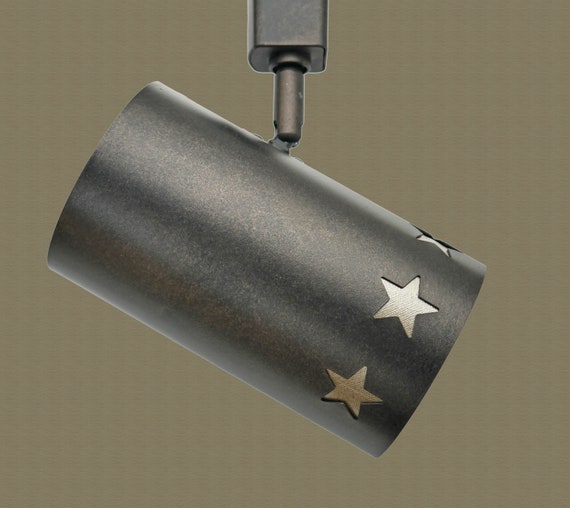 Western Style Track Light With Stars Design Western Decor | Etsy