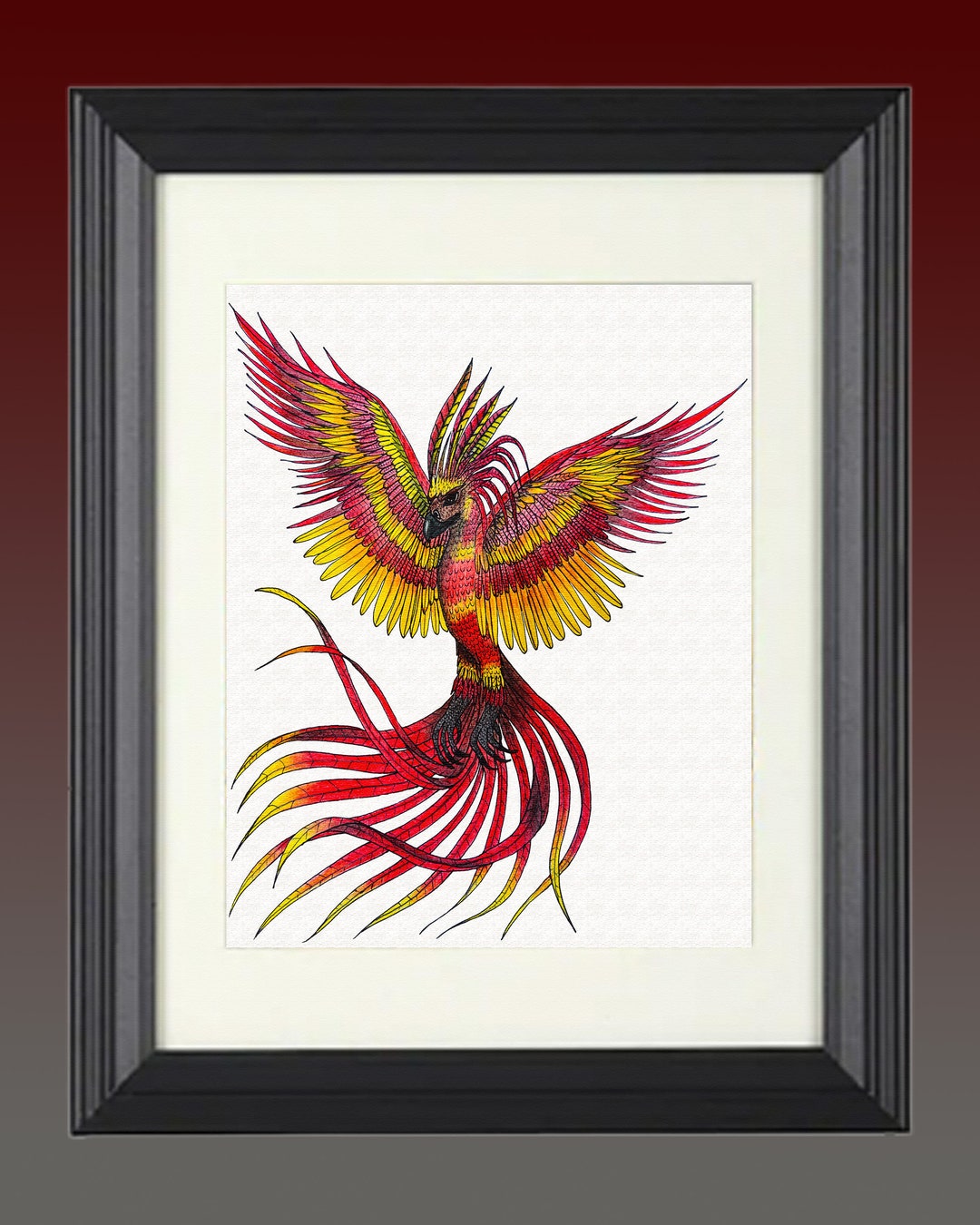 Phoenix Picture Decor - Etsy