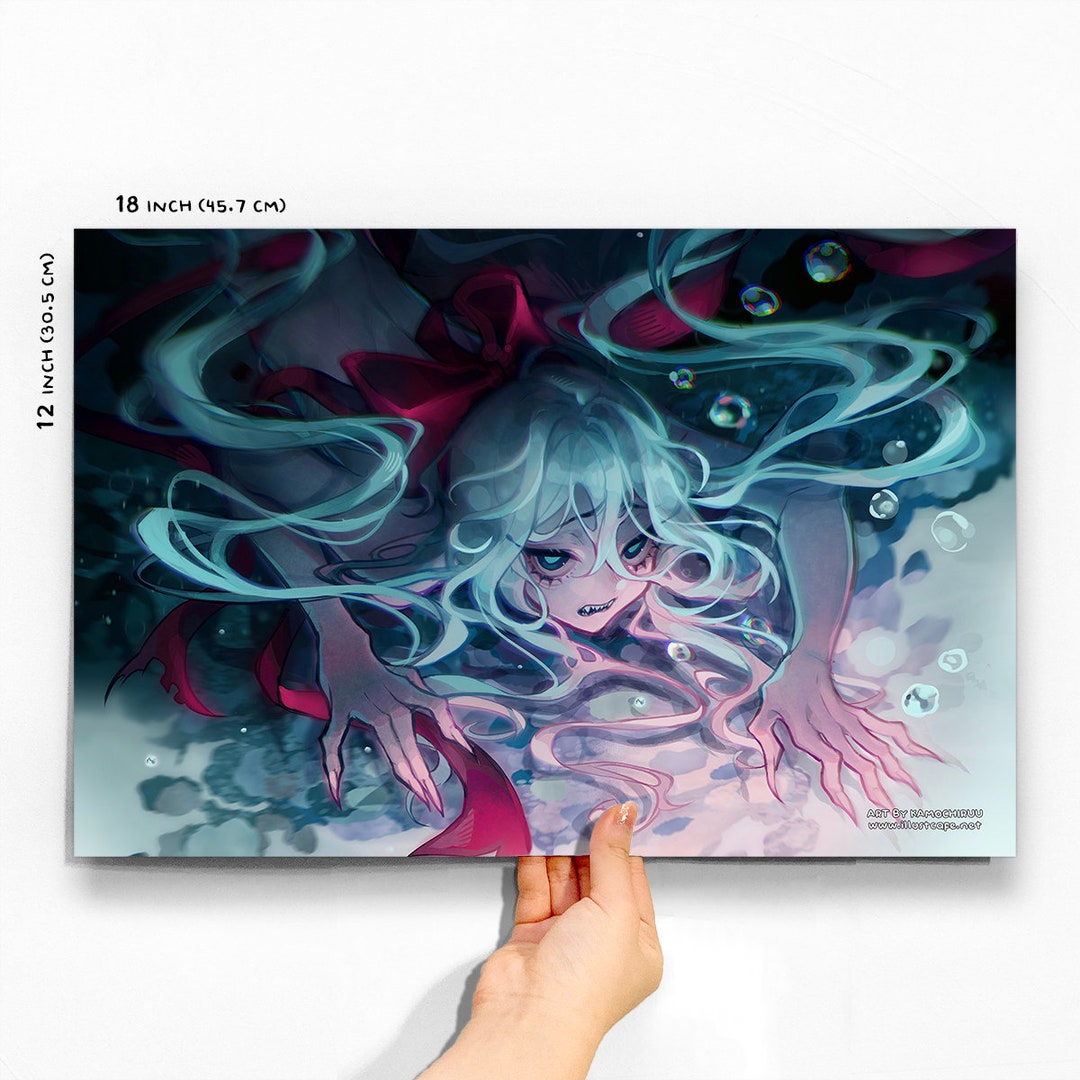 Bleached Siren Micah OC Poster kamochiruu - Etsy