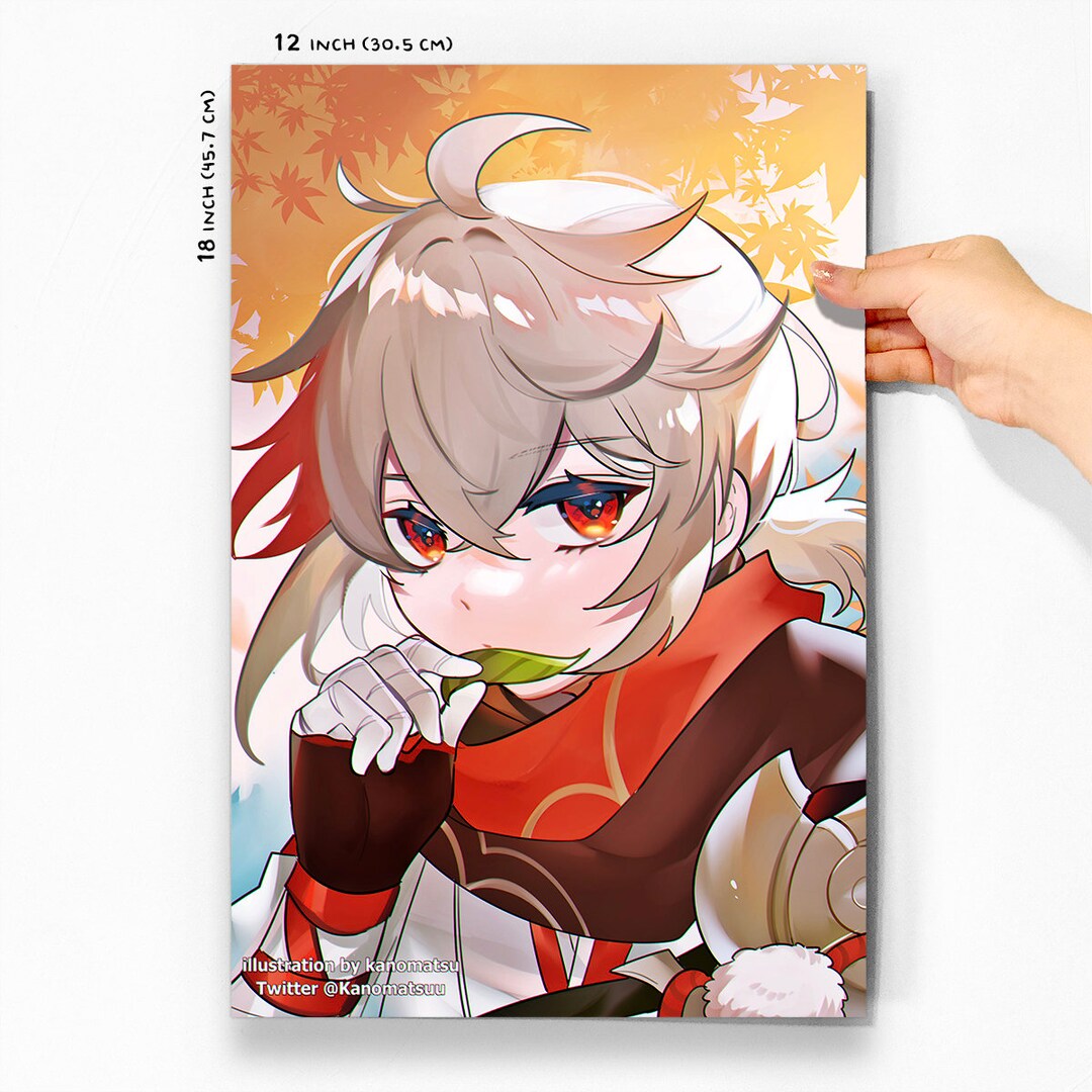 Genshin Kazuha Poster kanomatsu - Etsy