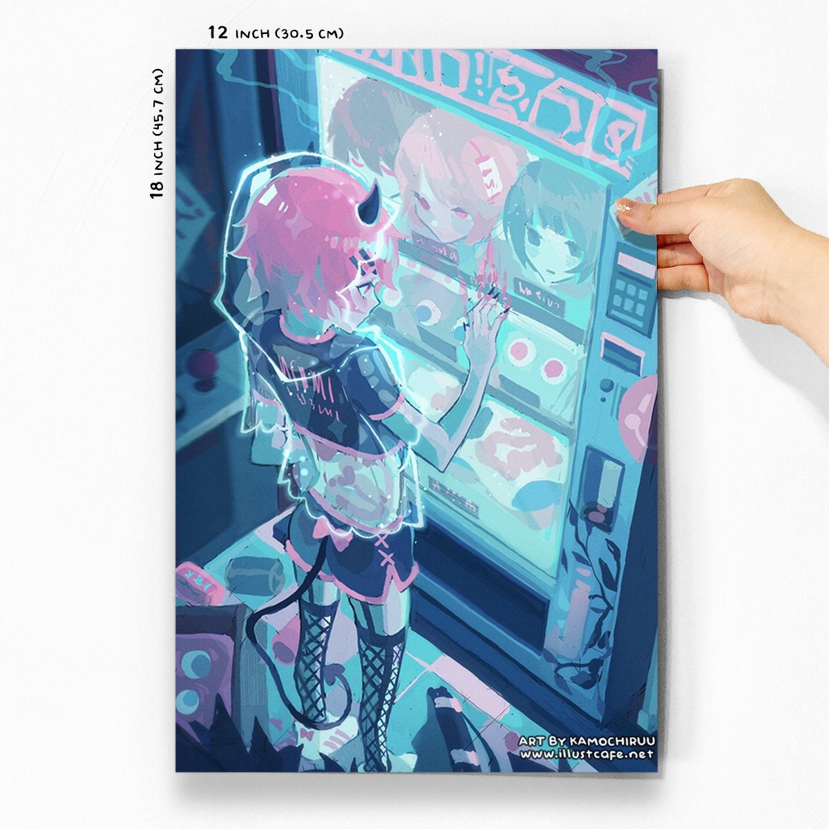 Vending Machine Poster kamochiruu - Etsy