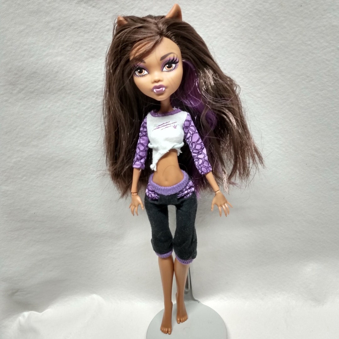 Monster High Clawdeen RARE Dead Tired Collector Doll - Etsy