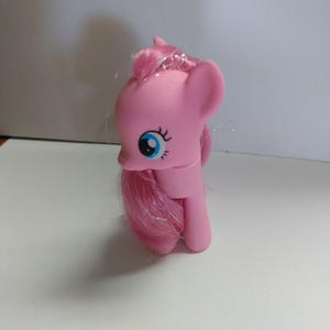 My Little Pony G4 Pinkie Pie 3'' Brushable Figure Hasbro FIM Tinsel ...