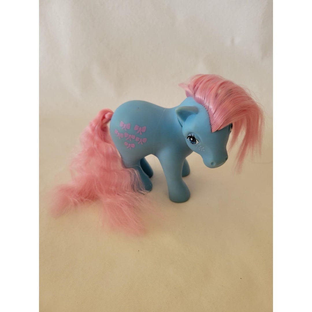 My Little Pony Italian Mio Mini Pony Vintage G1 MLP Bow Tie Bowtie ...