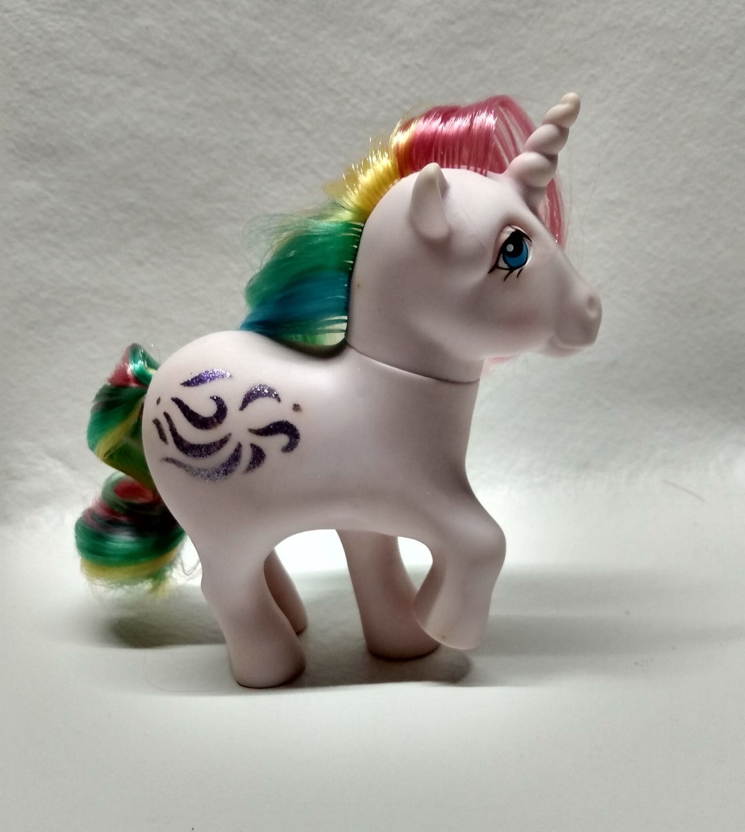 My Little Pony G1 Windy Rainbow Ponies MLP Pony Toy Horse 80s Collector ...