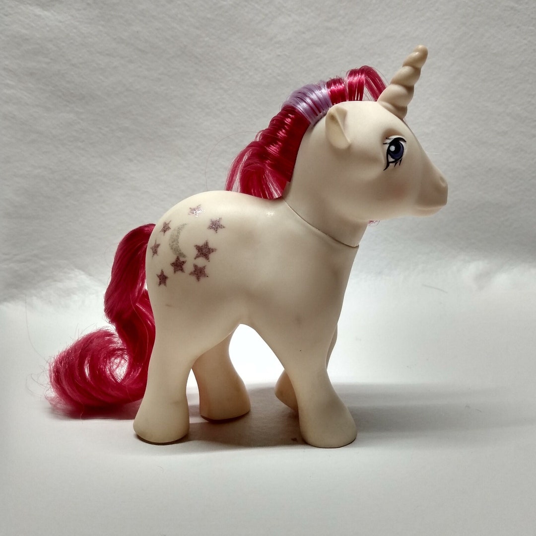 My Little Pony G1 Moondancer Unicorn MLP Pony Toy Horse 80s Collector ...