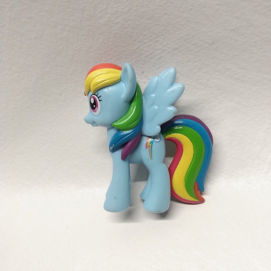 My Little Pony G4 Rainbow Dash Show Accurate Molded Hair 3'' Figure MLP ...