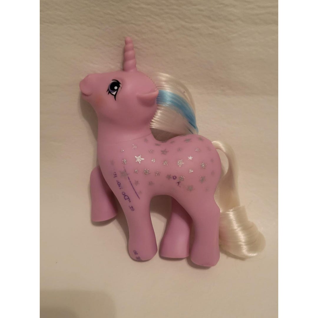 Vintage My Little Pony Milky Way G1 Unicorn Figure Twice as Fancy ...