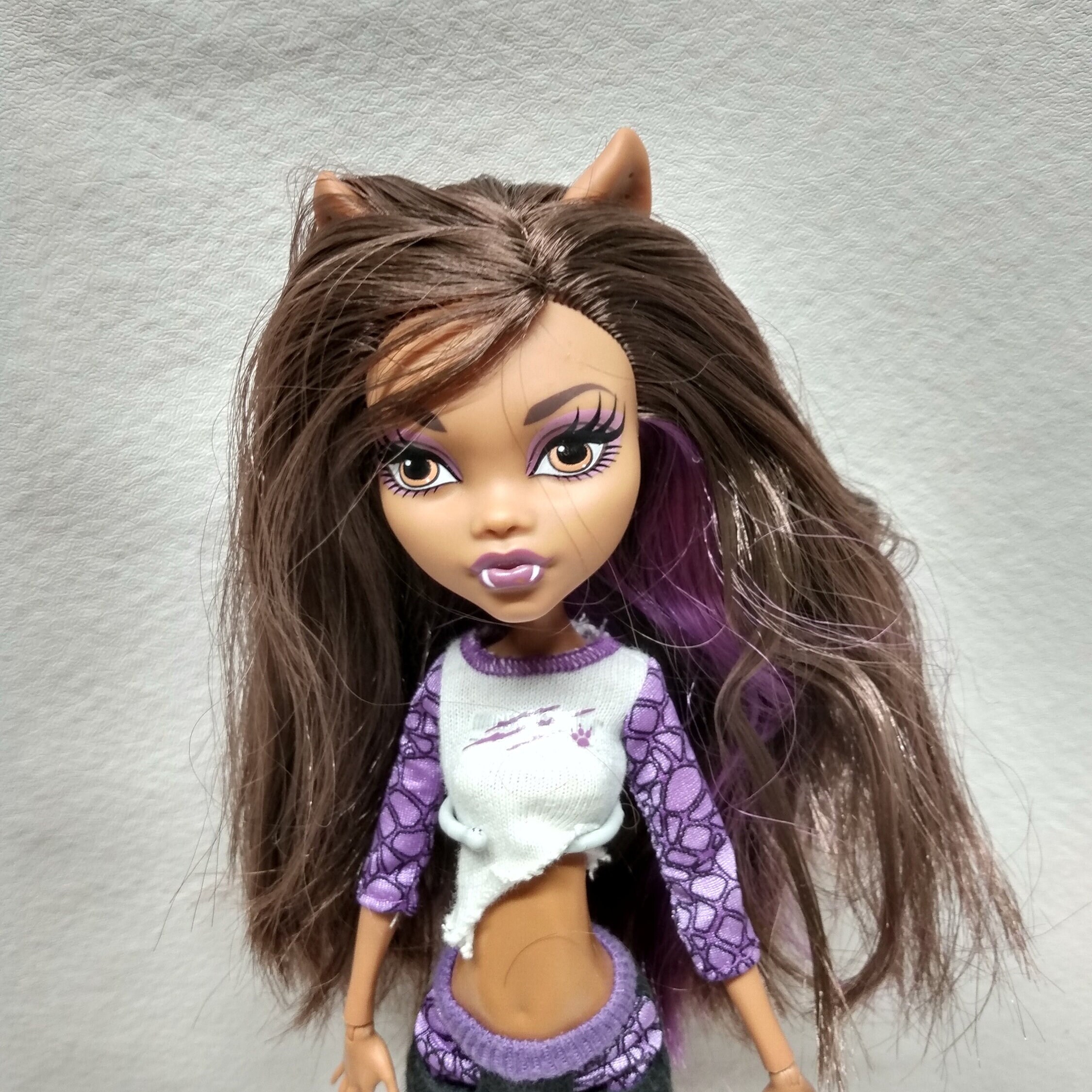 Monster High Clawdeen RARE Dead Tired Collector Doll - Etsy
