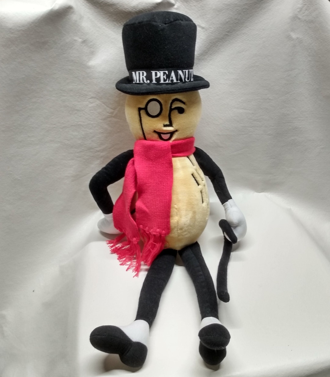 Planters Mr. Peanut Plush With Cane 26'' Inches Vintage Collectable ...