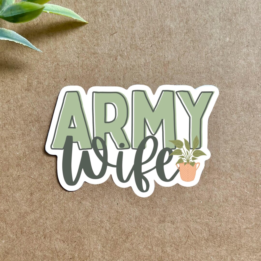 B1G1 Free Thank You Veterans Sticker, Vinyl USA Army Wife Sticker ...