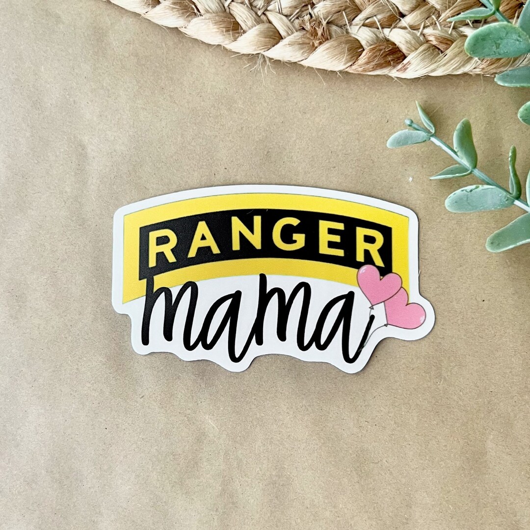 B1G1 Free, Vinyl Ranger Mama Sticker, Ranger Proud, US Army Ranger ...