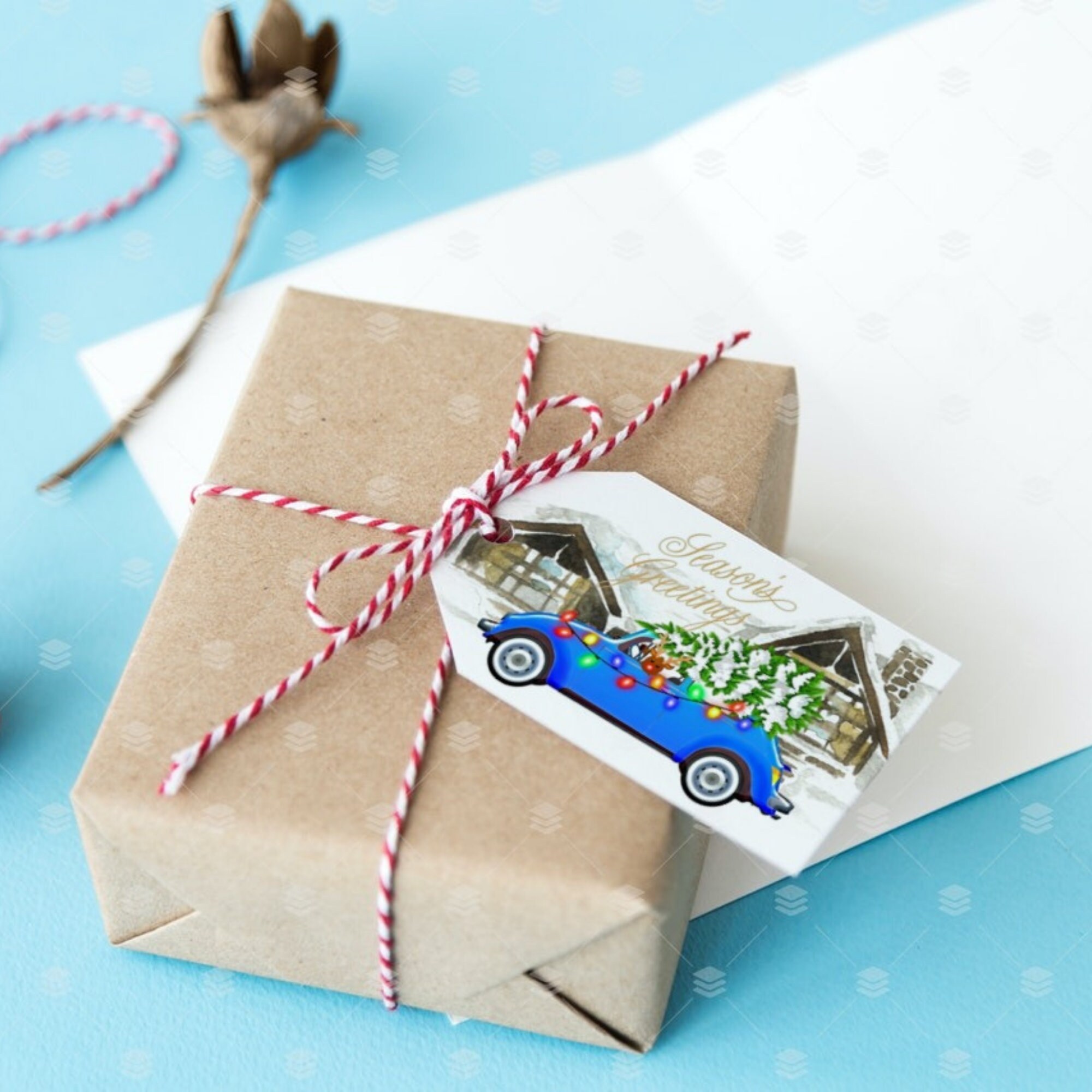 Christmas Gift Tags Digital Download. Country Christmas Gift - Etsy