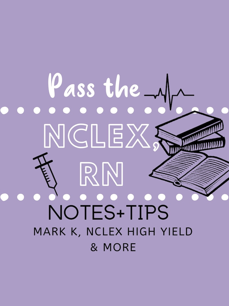NCLEX Notes NCLEX Study Schedule Study Plan Passing NCLEX Nursing ...