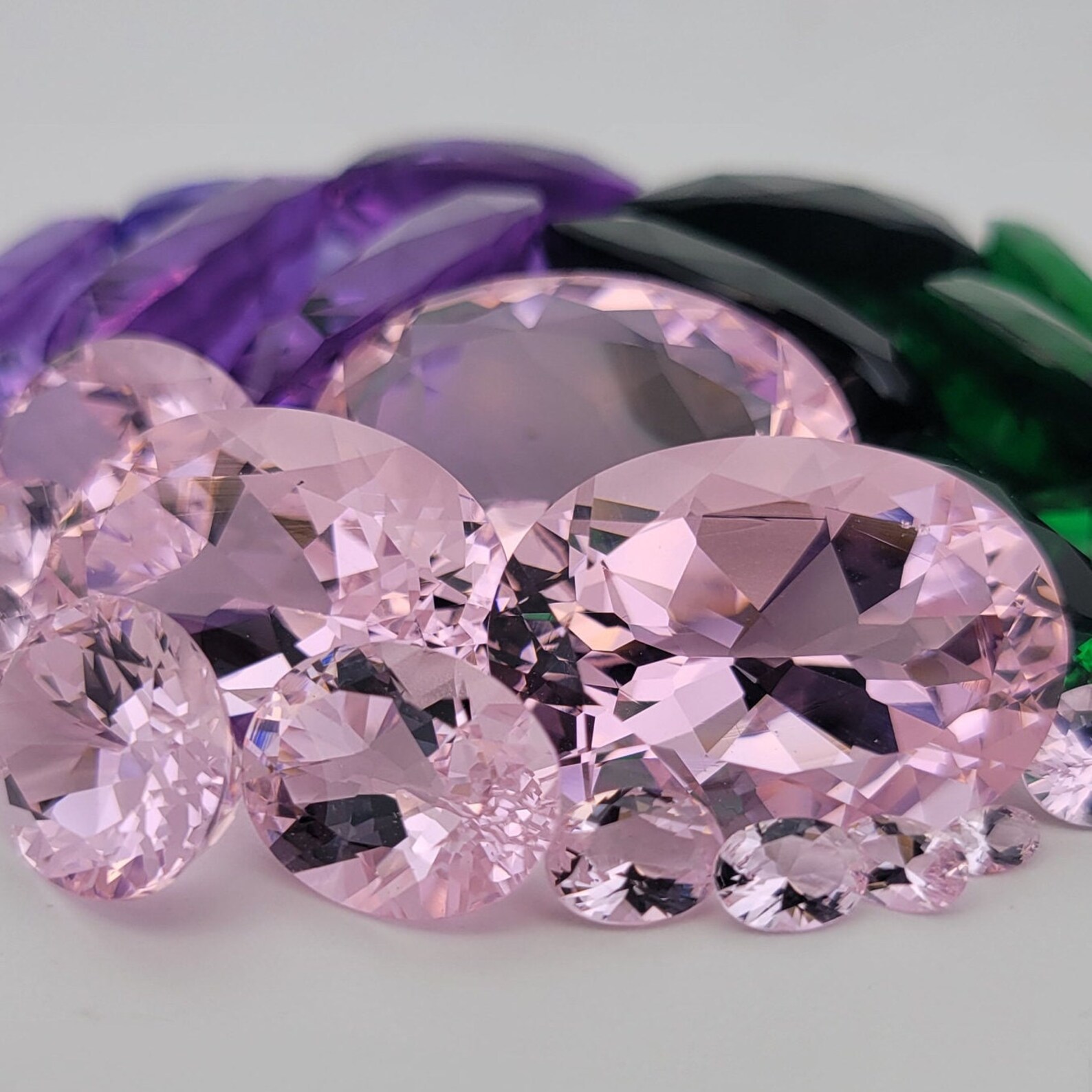 Oval Cut Loose Obsidianite Helenite Mt. St. Helens Gemstone Gaia Stone ...