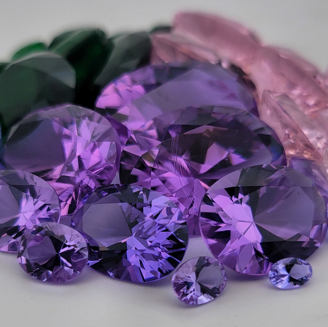 Oval Cut Loose Obsidianite Helenite Mt. St. Helens Gemstone Gaia Stone ...