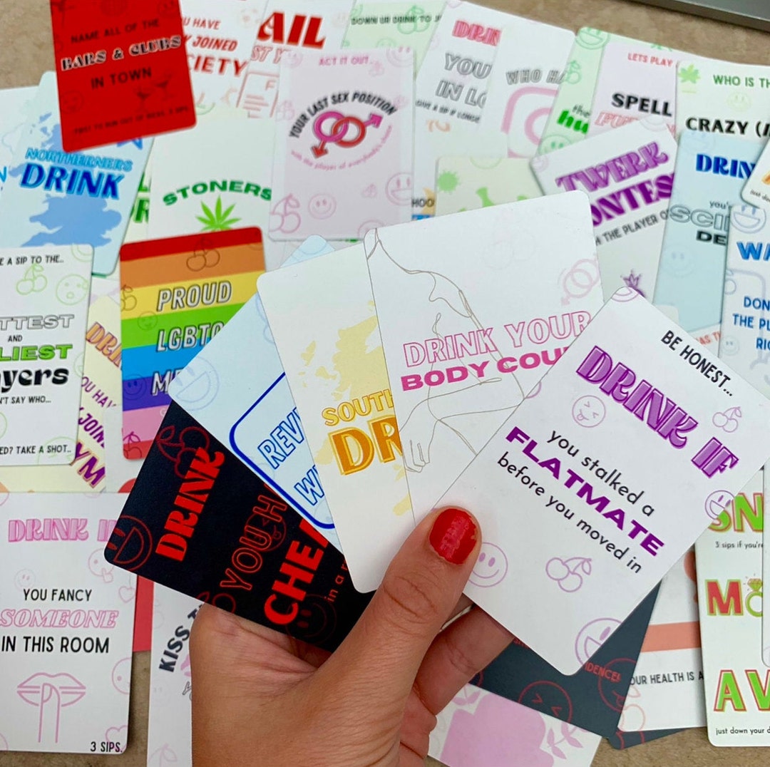 The Freshers Hungover Club * University Drinking Card Game * - Etsy