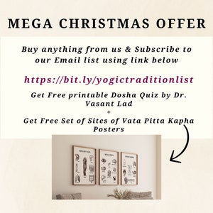 Ayurveda Face Diagnosis Poster + Book Planner Insert, Ayurveda Chart ...