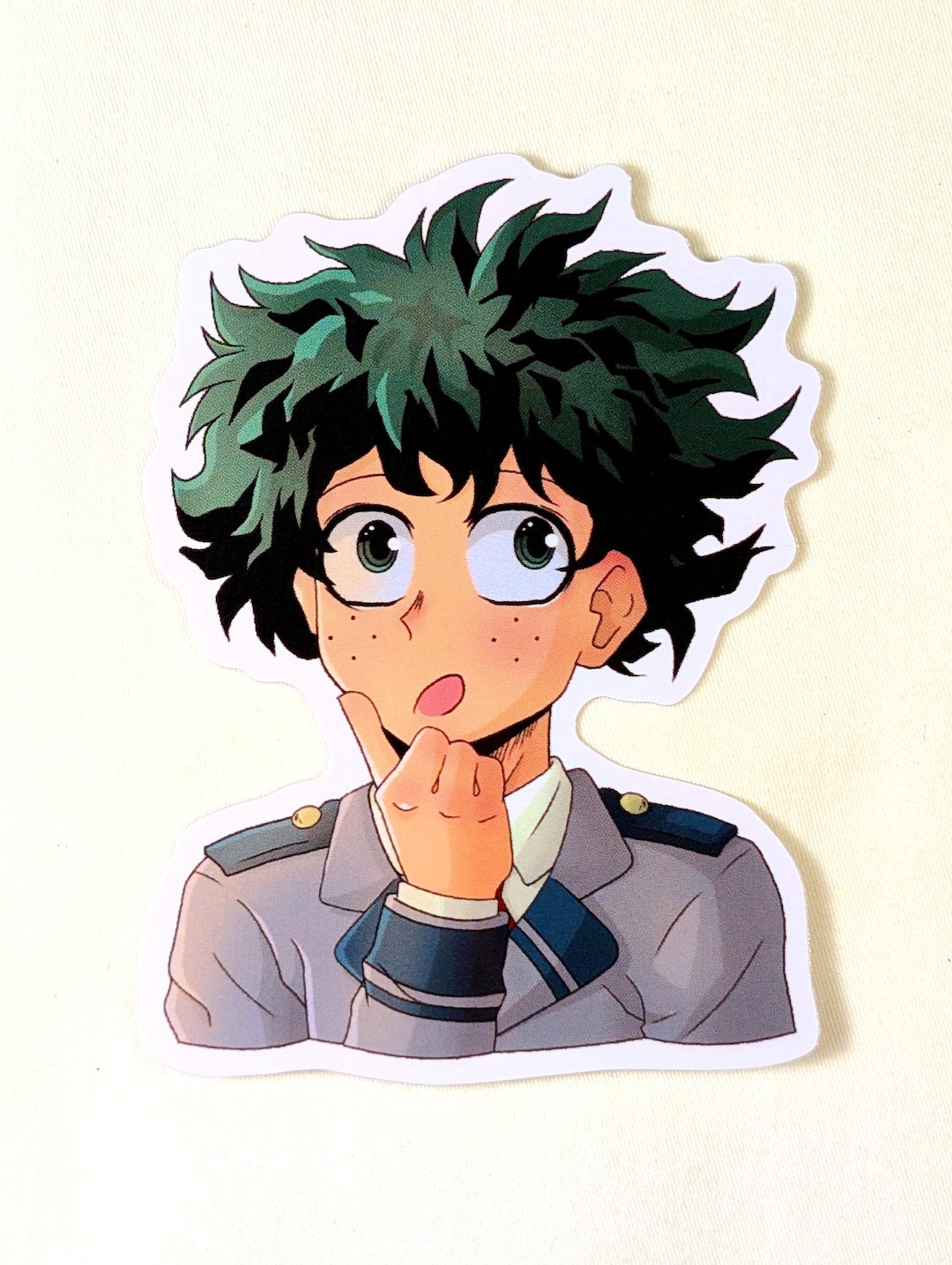 My Hero Academia Deku Izuku Midoriya UA Sticker - Etsy