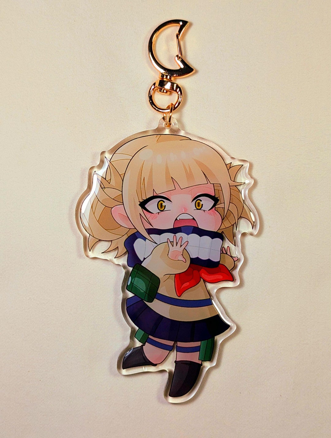 My Hero Academia Anime Himiko Toga Acrylic Keychain - Etsy