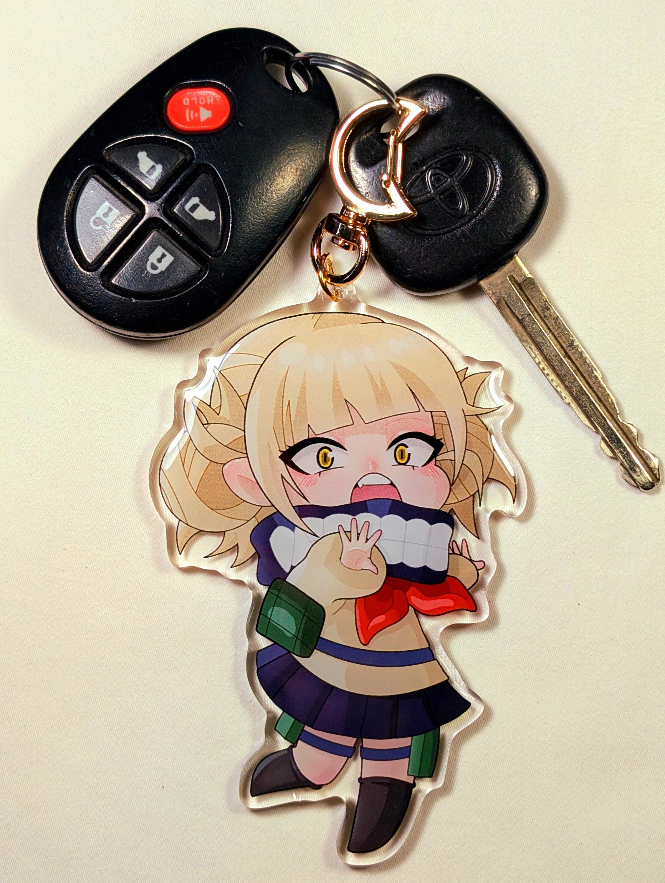 My Hero Academia Anime Himiko Toga Acrylic Keychain - Etsy