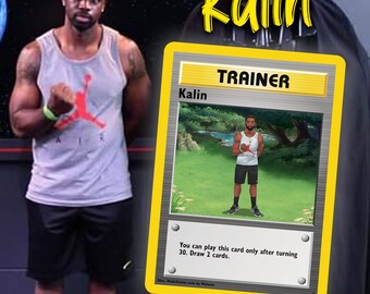 Custom Trainer Card - Etsy