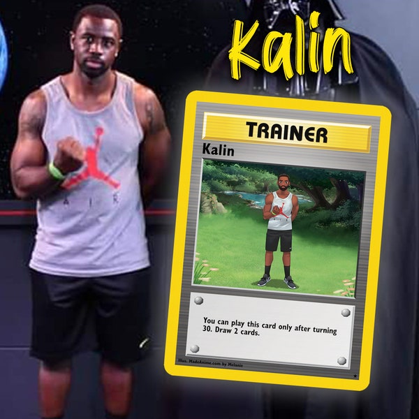 Pokemons Custom Card - Etsy