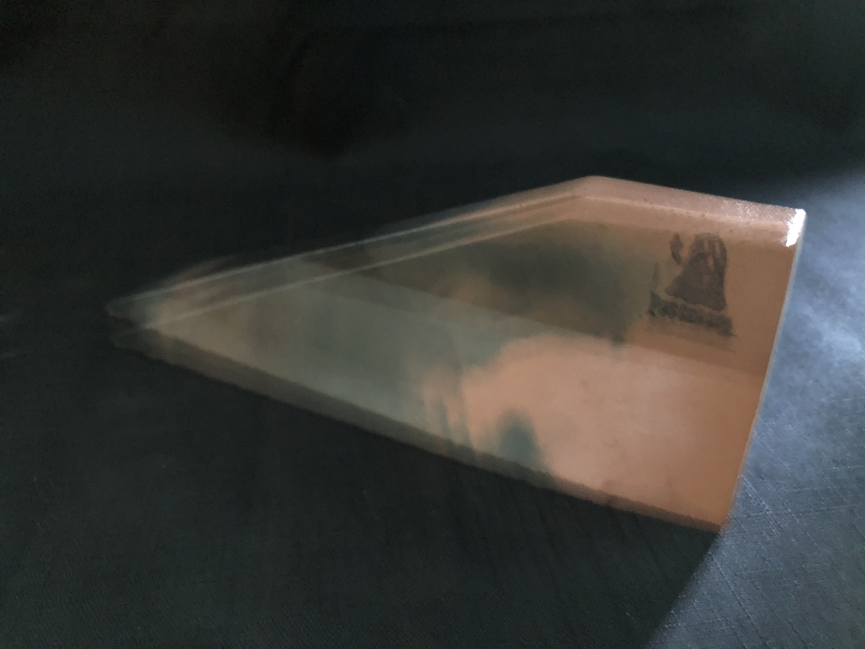 Fingerboard Obstacle Slanted Concrete Jersey Barrier Orange / Gray ...