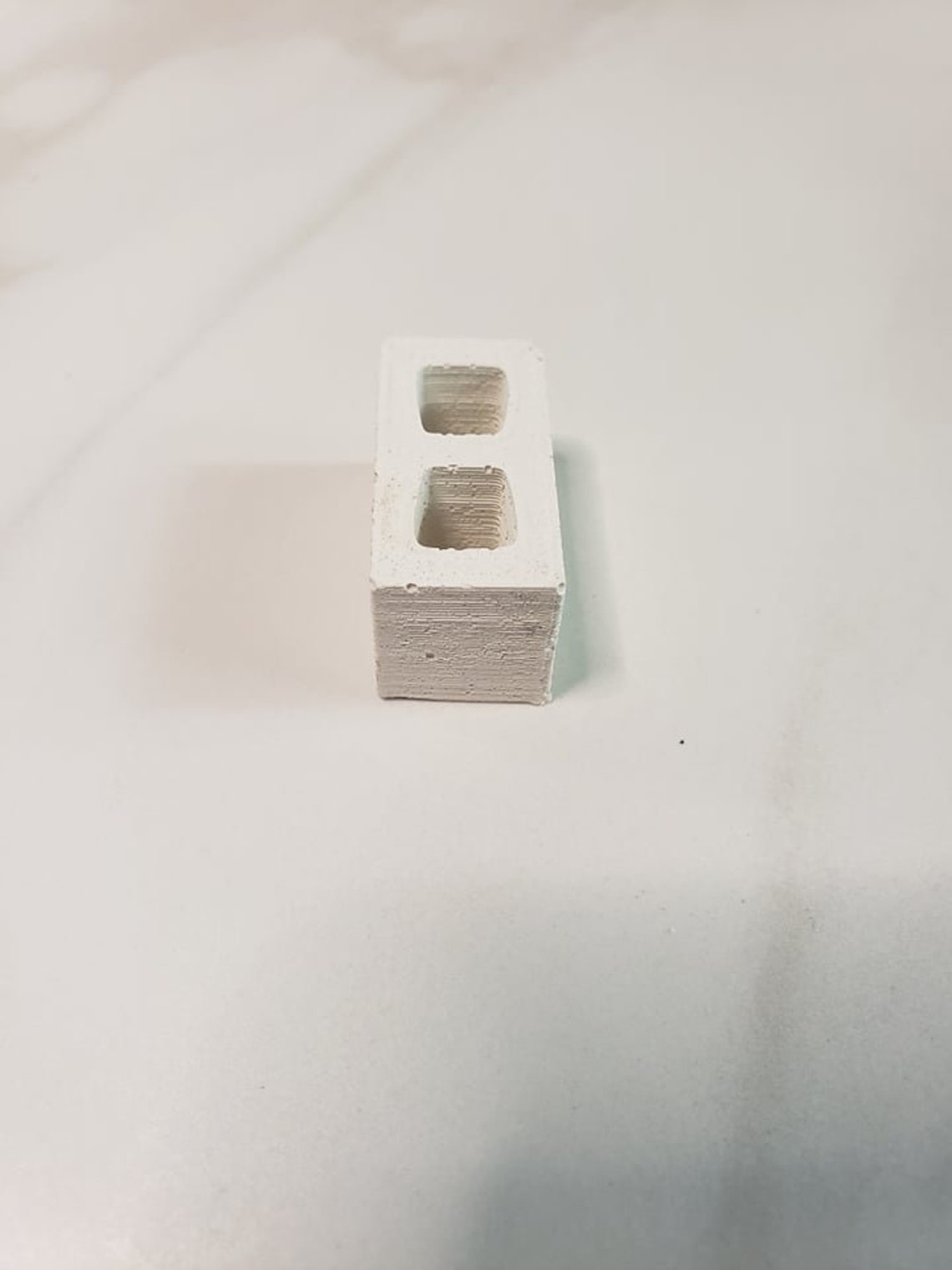 Miniature Concrete Cinderblock build materials diaroma cinder | Etsy