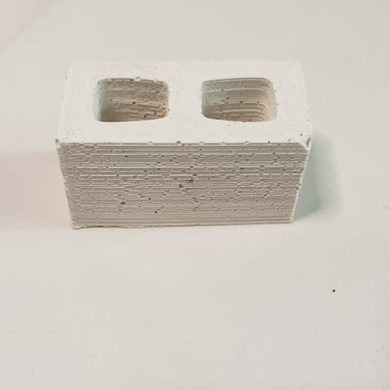 Miniature Concrete Cinderblock Build Materials Diaroma Cinder Block ...