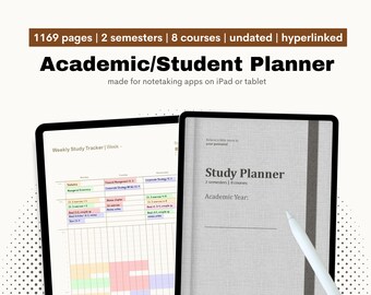 Noteshelf 2 Planner - Etsy