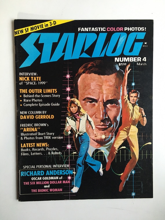 STARLOG Issue 4 March 1977 Very Good Condition KISS Back - Etsy
