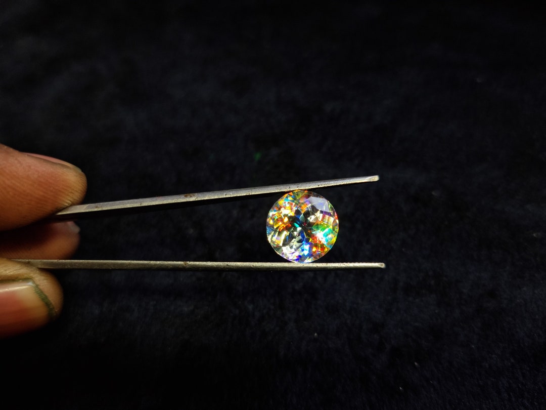 MULTI FIRE MYSTIC Gemstone Mystic Quartz Gemstone Loose Gemstone ...