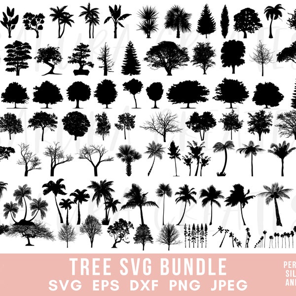 Tree Svg - Etsy